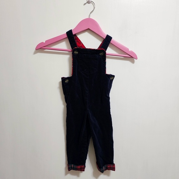 Max Studio | One Pieces | Max Studio Kids Navy Blue Velvet Overalls ...